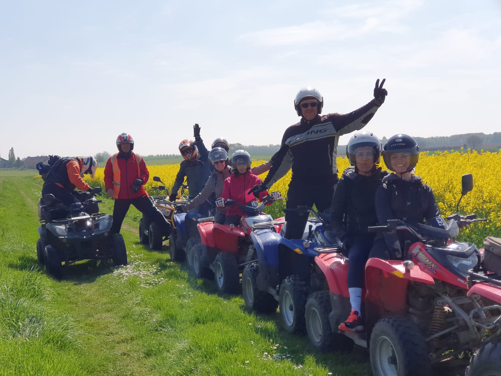 Randonnée quad découverte 2 heures en Essonne 91 avec Family Quad